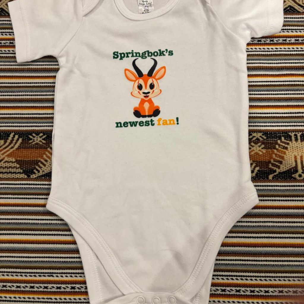 Springbok babygrow - Springbok Babygrow